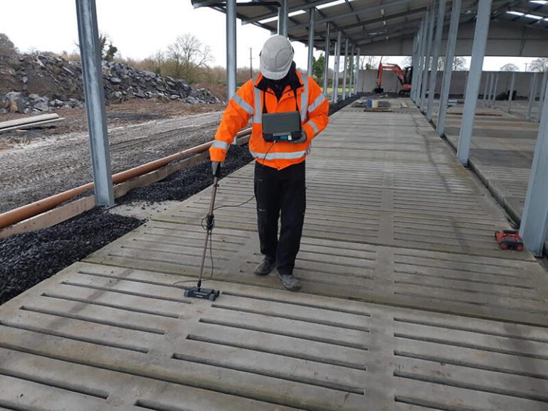 Reinforcement Scanning On Concrete Slats & Slabs - Infrastruct