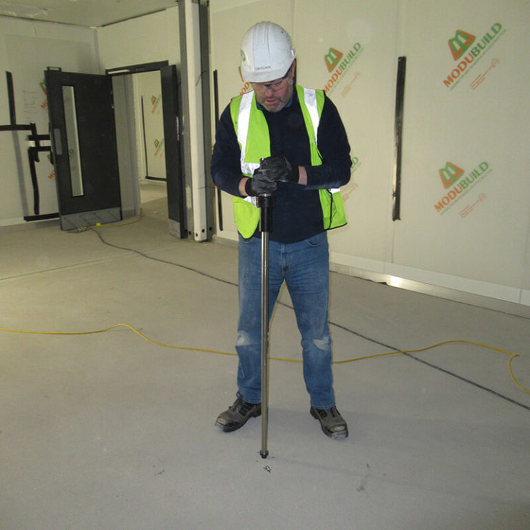BRE Screed Testing On Floors - Infrastruct