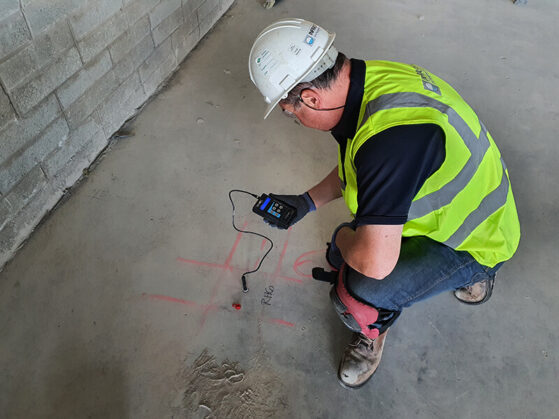 Moisture Testing in Concrete Floor Slabs - Infrastruct